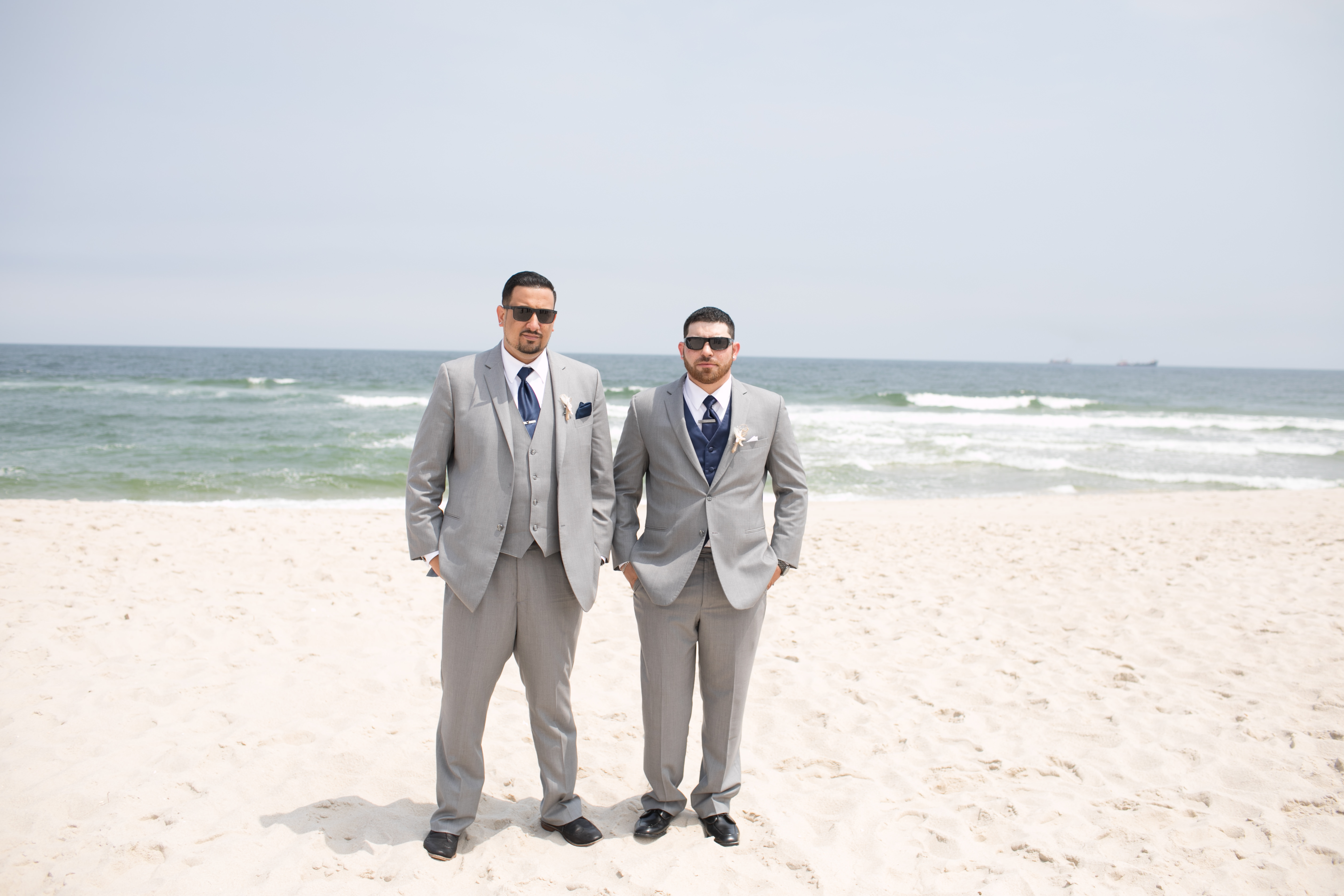 groom and groomsman